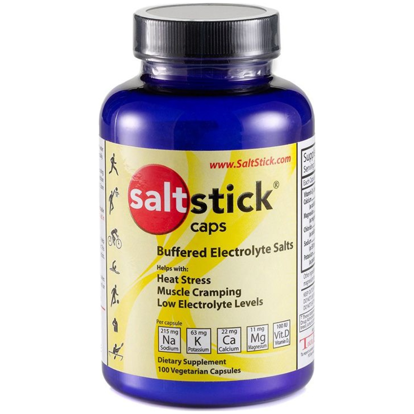 Saltstick Electrolytes Salts 100 Caps - outrun.gr