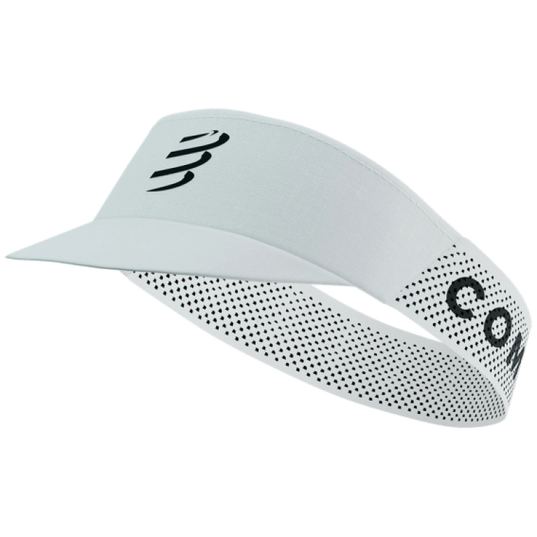 Compressport Pro Racing Visor White - outrun.gr